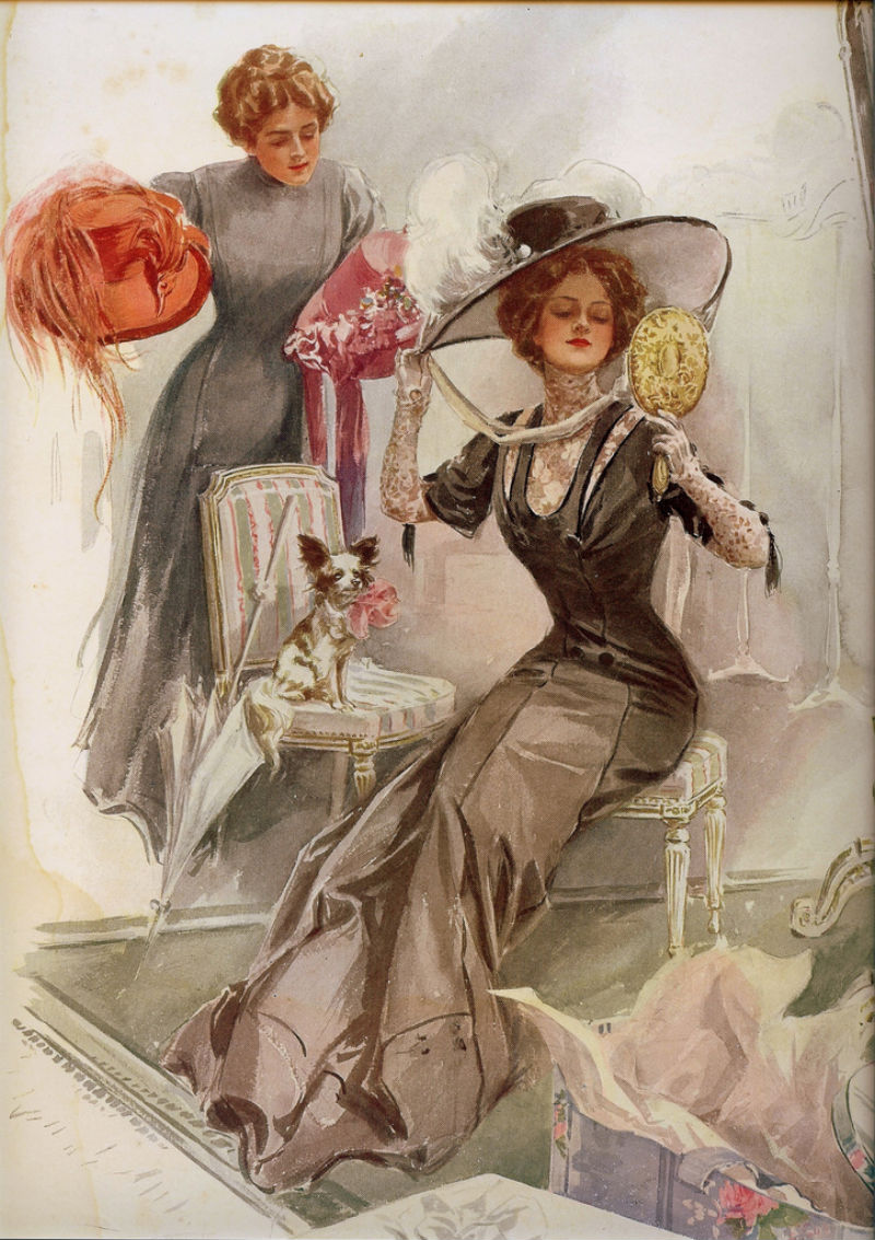 The Cats and the Berries: Artist Feature: Harrison Fisher