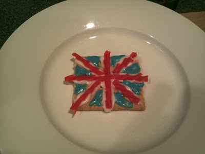 4 young designs: Union Jack cookies