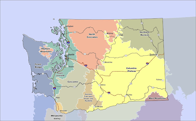 Wild Wandering Washington: Ecosystem Regions of Washington State