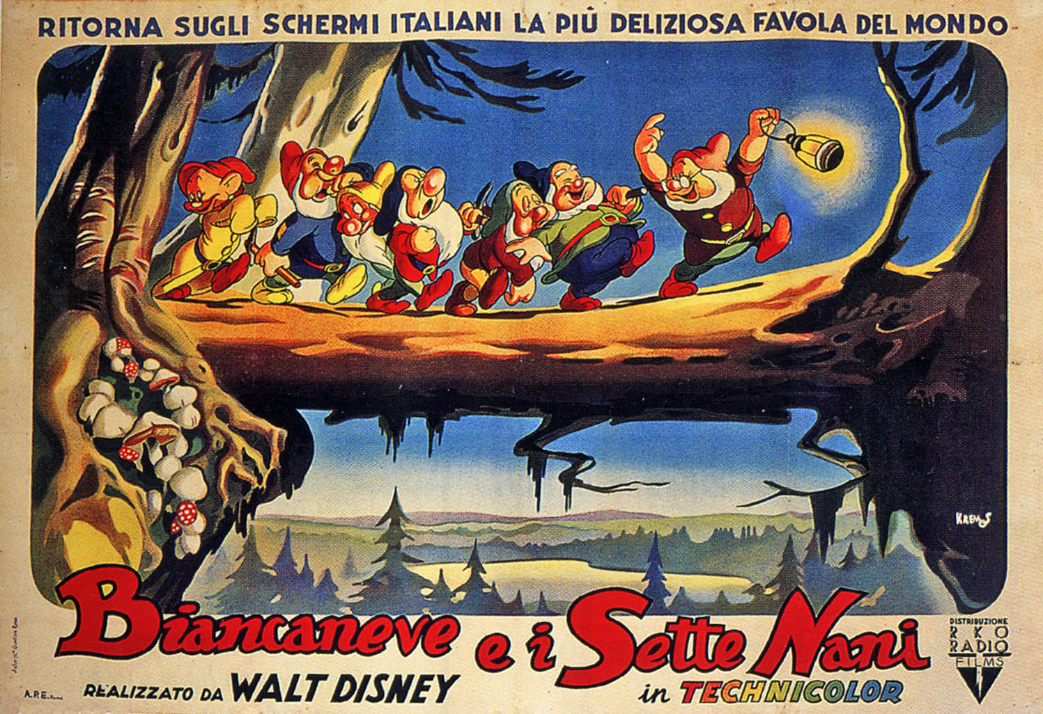 Filmic Light - Snow White Archive: Italian Snow White Posters