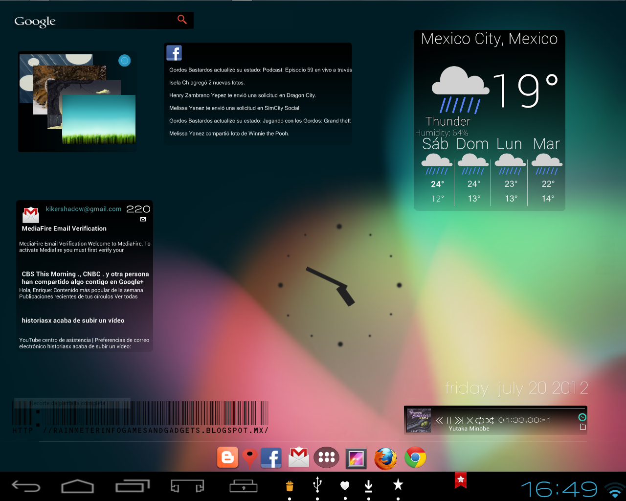 rainmeter screenshots info games and gadgets: screen shot jellybean ...