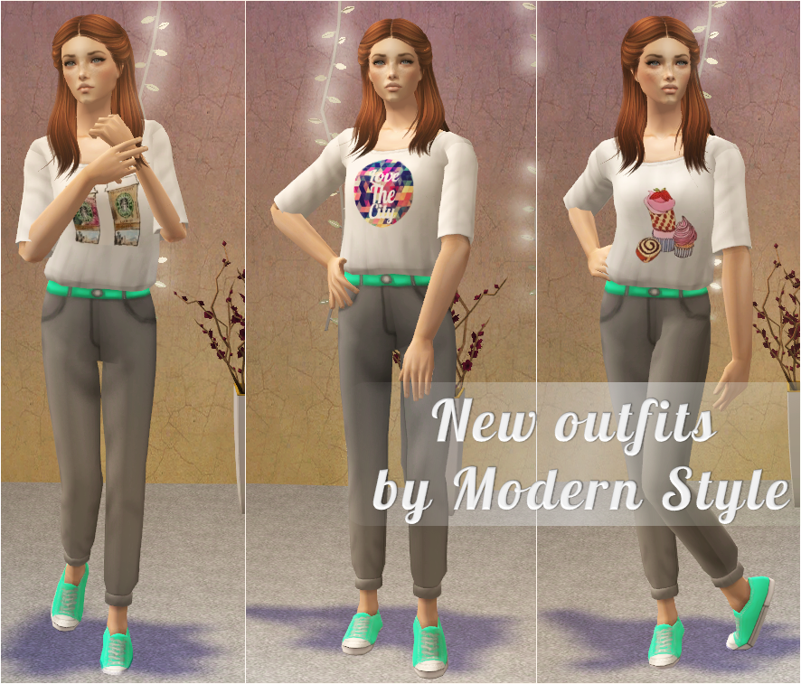 The Sims 2 Modern Style