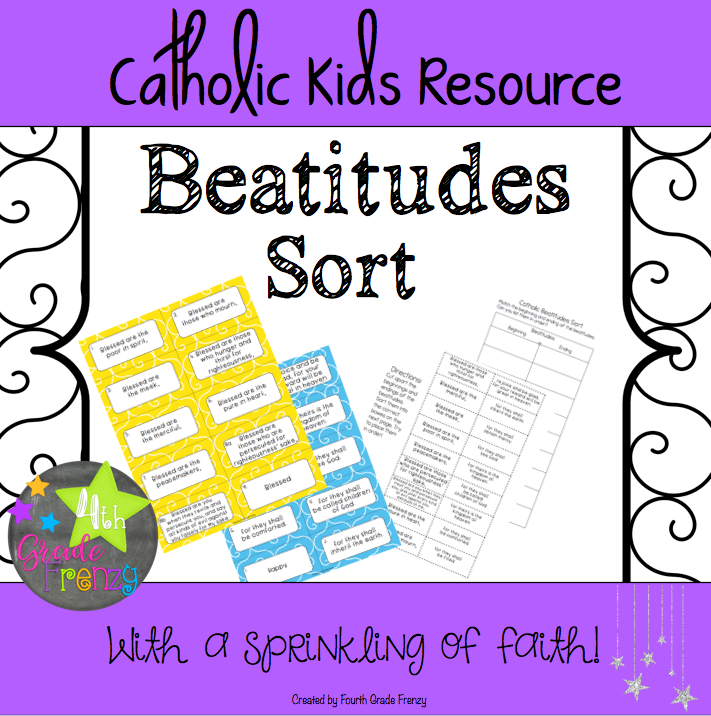 Beatitudes For Kids Catholic