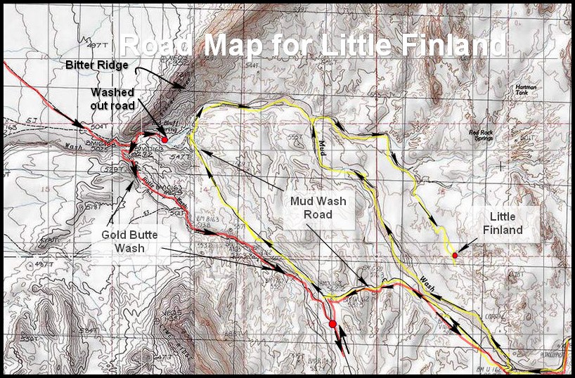 Ken's Photo Gallery: Little Finland at Gold Butte National Monument