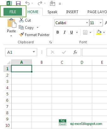 Raj Excel: How to Enable PowerPivot Tab in Excel 2013