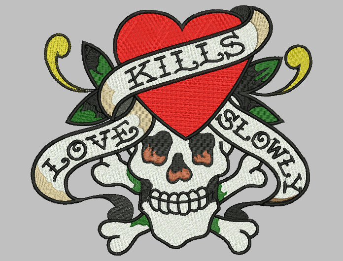 ed hardy, embroidery, bordado