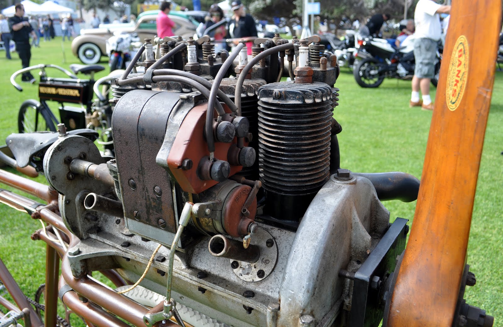 Just A Car Guy: The 3 seater- propeller driven- 1913 Thor pacer bicycle ...