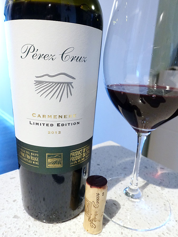 Pérez Cruz Limited Edition Carménère 2012 (Chile) - Wine Review