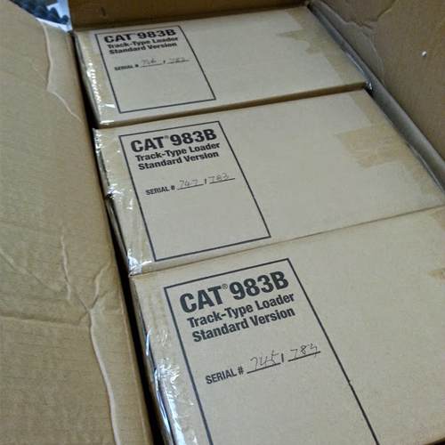 Classic Construction Models: Cat® 983B Track-Type Loader Models Have ...