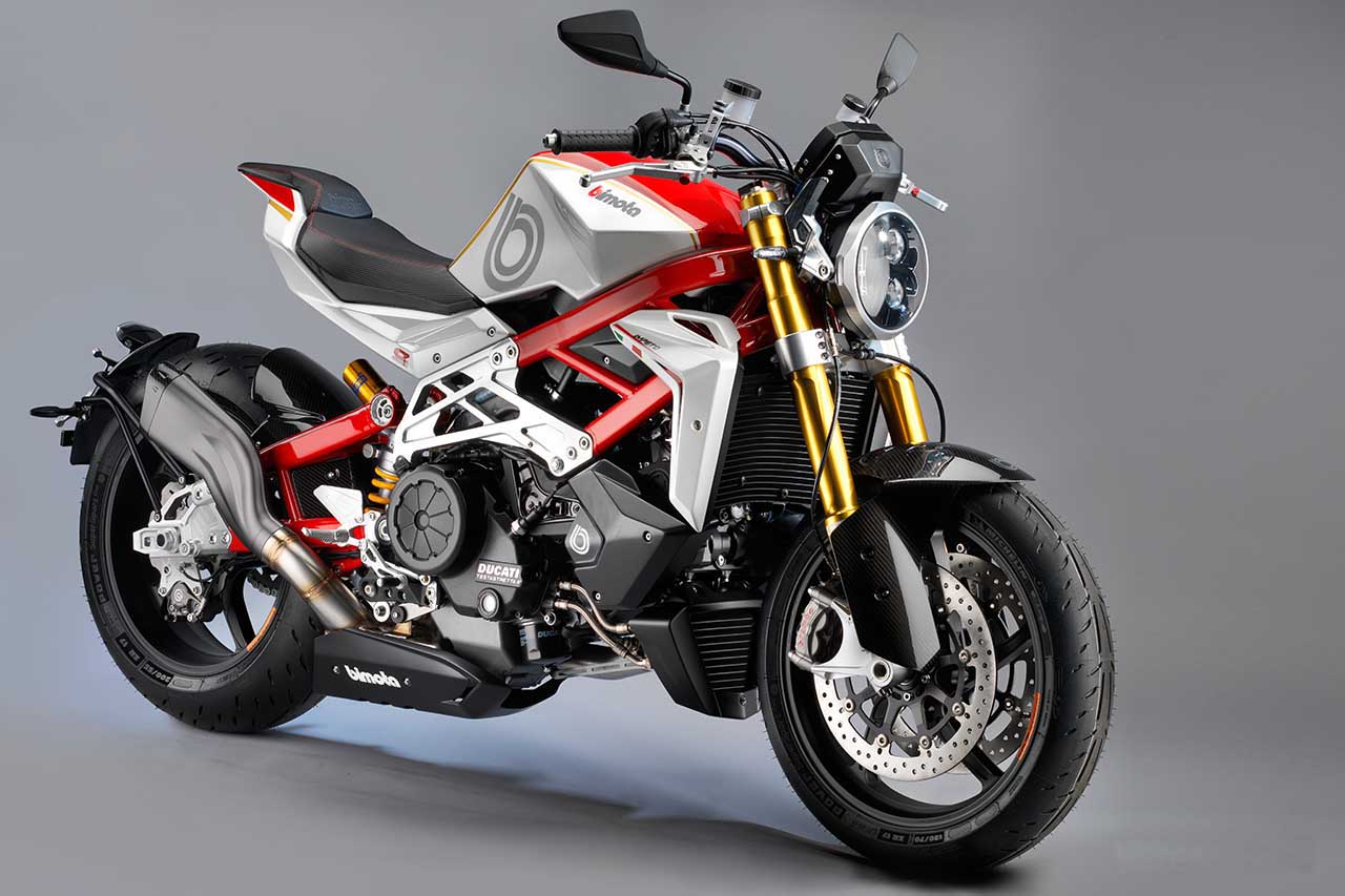 Salão de Milão: Bimota lança uma café racer e uma "hiper-naked"