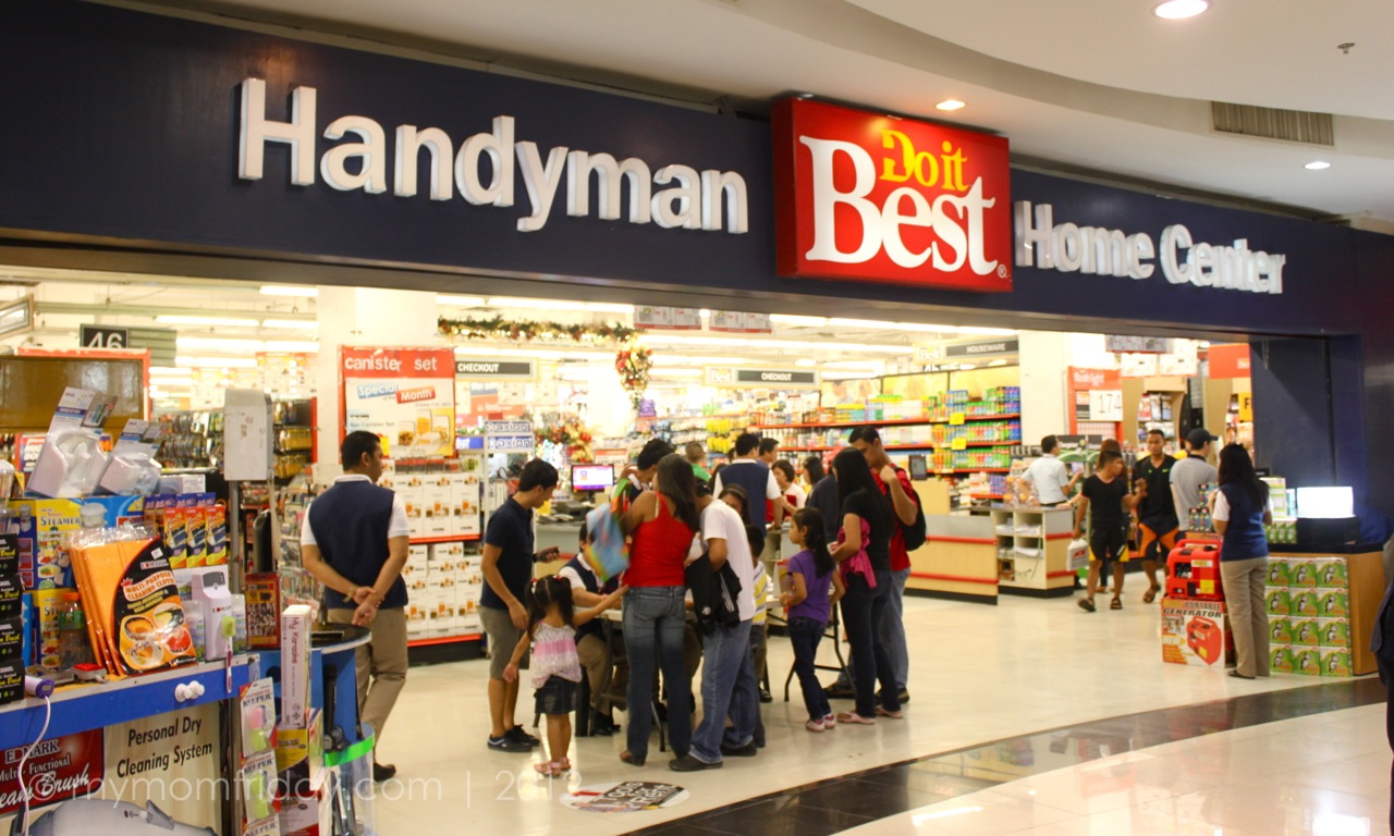 My Mom-Friday: Handyman Family Day at Robinsons Place Manila