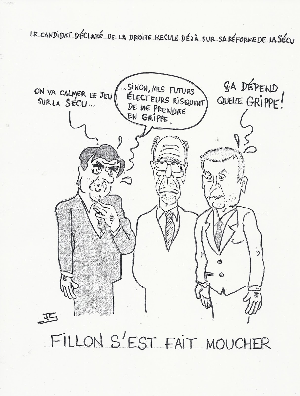 Humour de la semaine: Fillon s'est fait moucher
