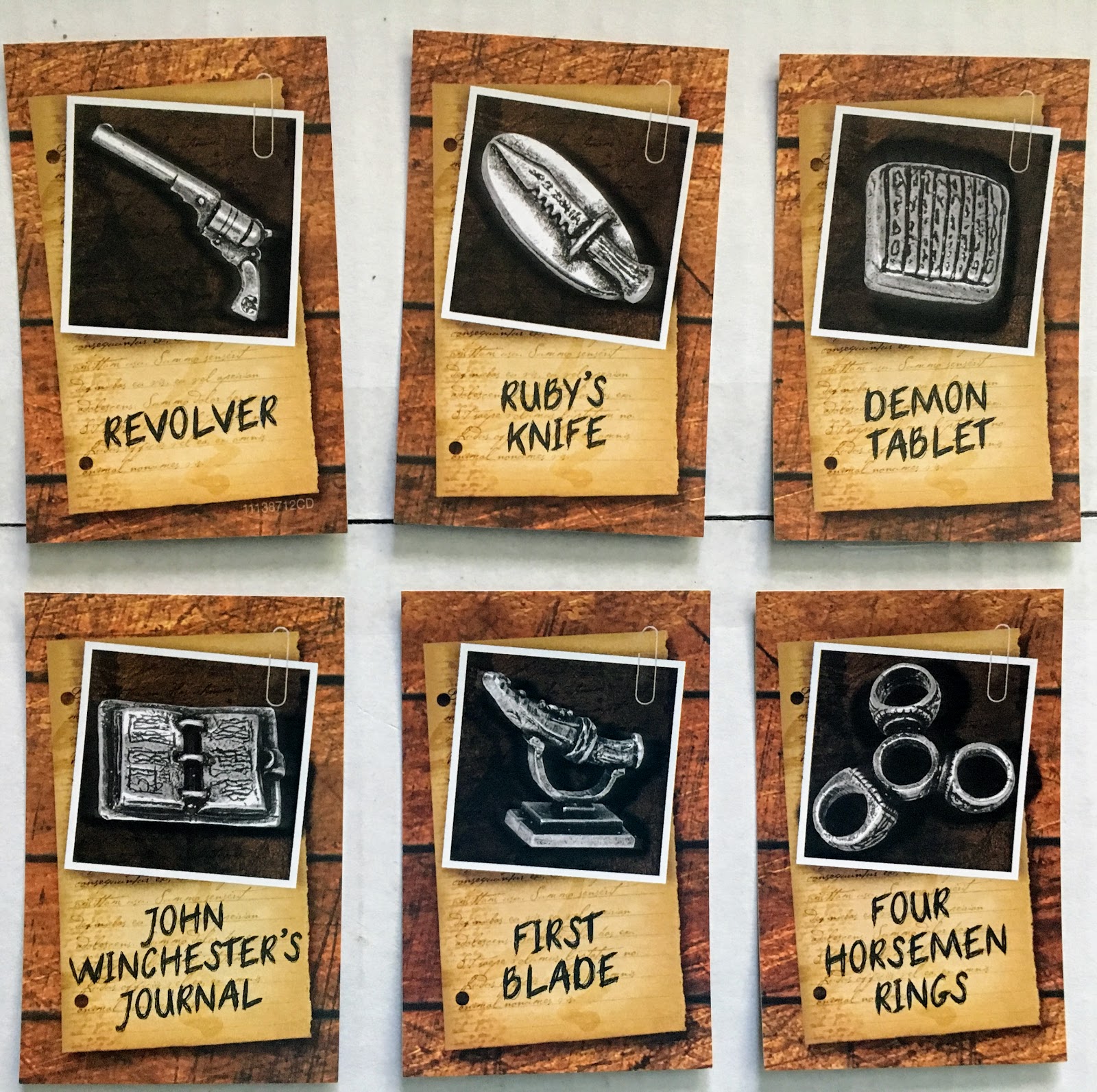 Wargames and Railroads: Clue - Supernatural Edition