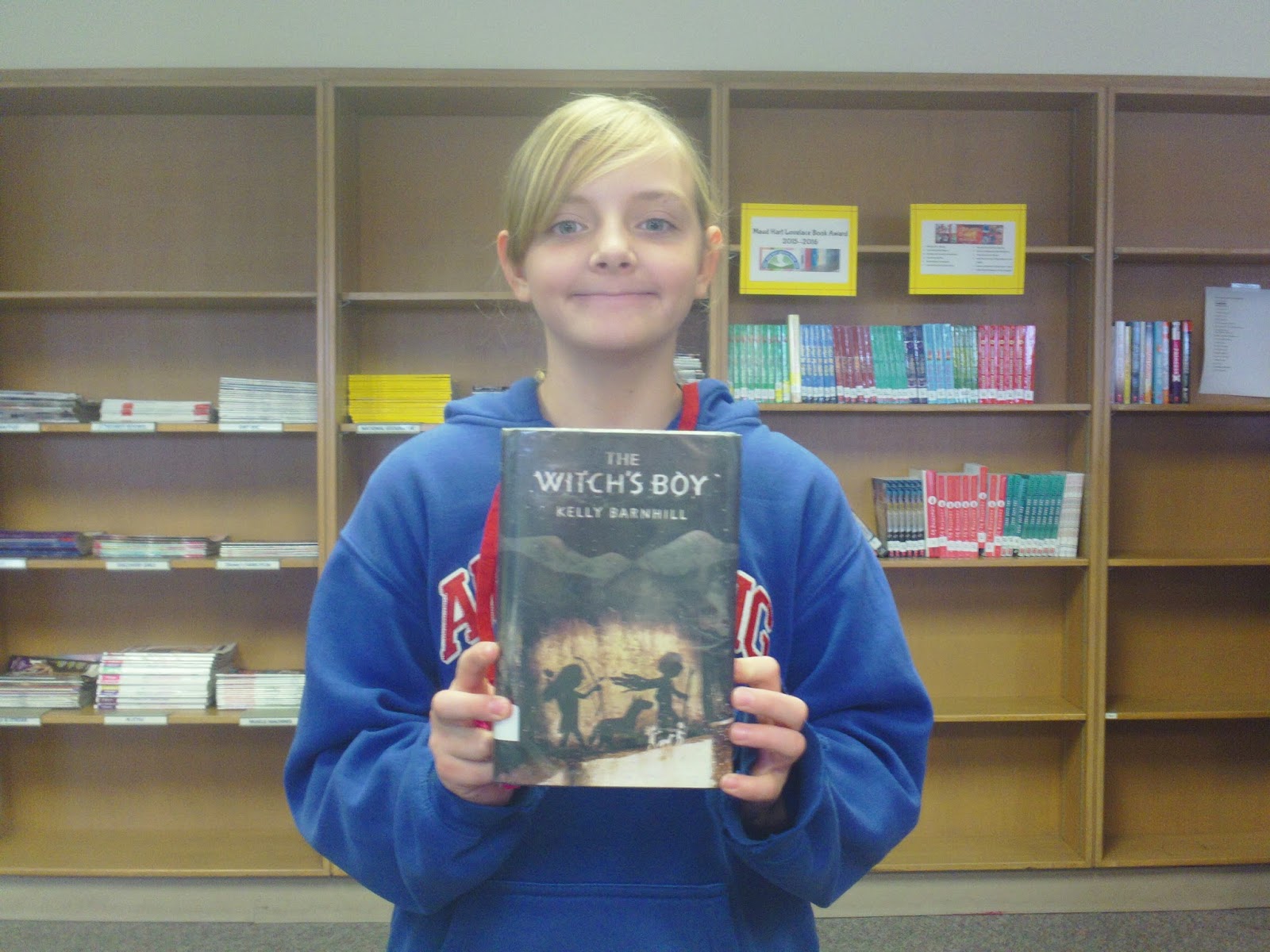 Robbinsdale Middle School READS!: Books by Blei: The Witch's Boy by ...