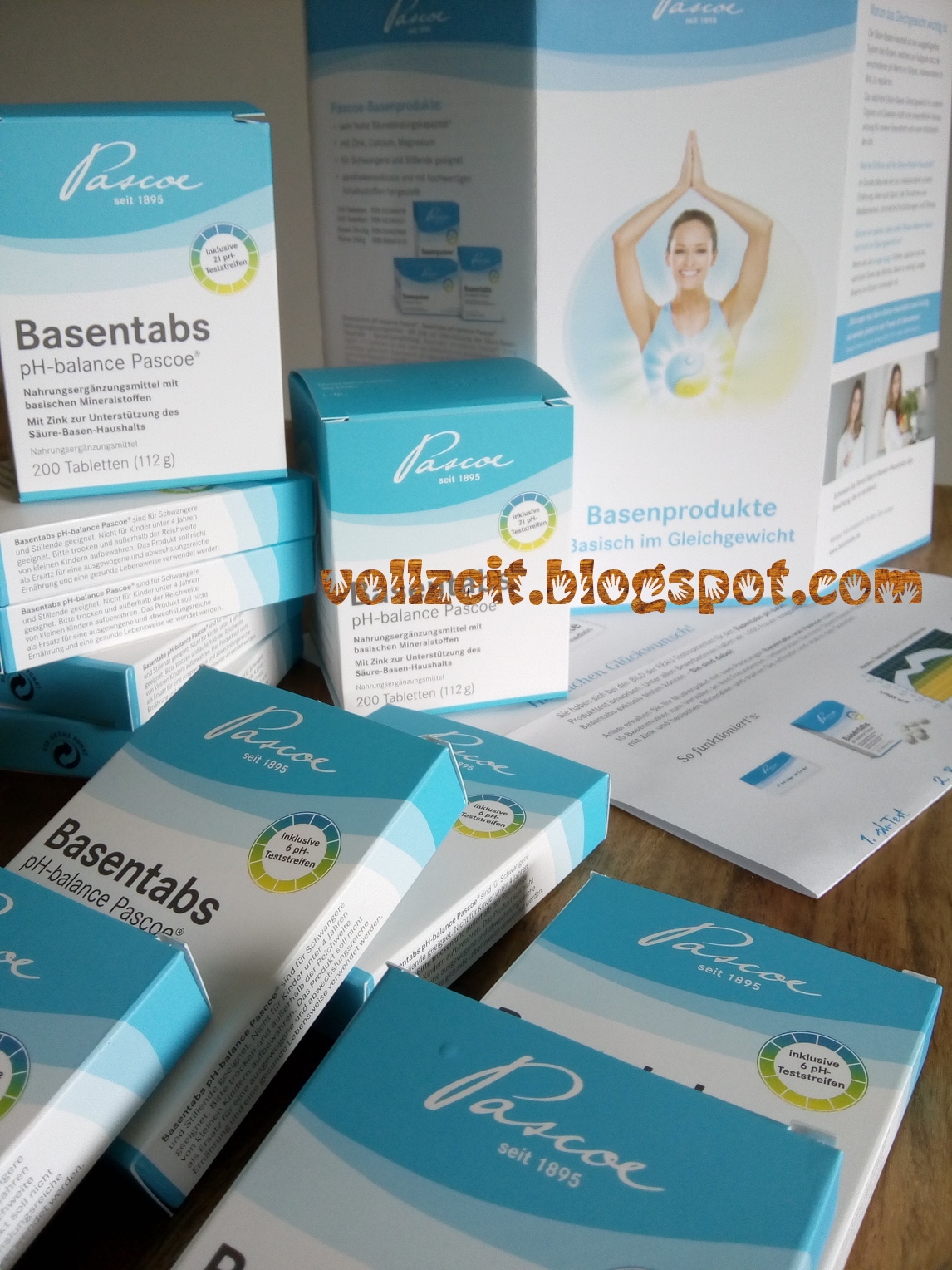 Pascoe Basentabs mit pH-Teststreifen für den Selbsttest