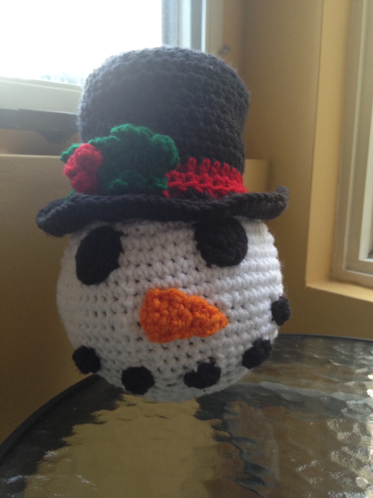 The Perfect Stitch...: Snowman Tree Topper...