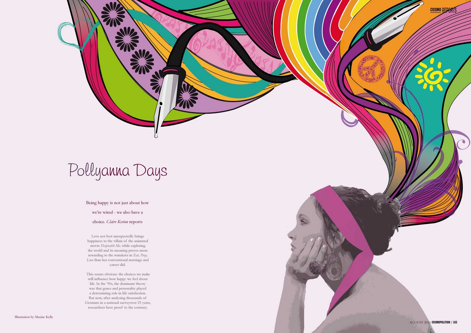 Maxine Kelly: Magazine Editorial