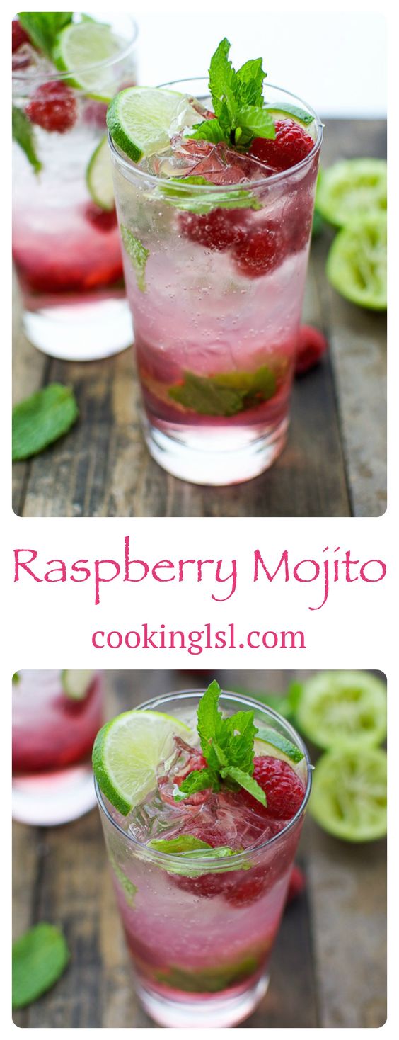 RASPBERRY MOJITO - Book Of Recipes