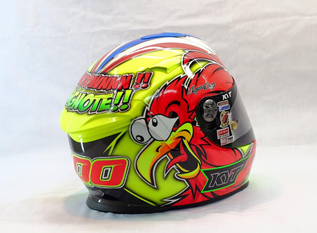 Racing Helmets Garage: KYT TingNote 2016 by Chayanon Design