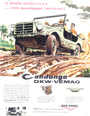 História - DKW Candango - Air Cooled & Antigos