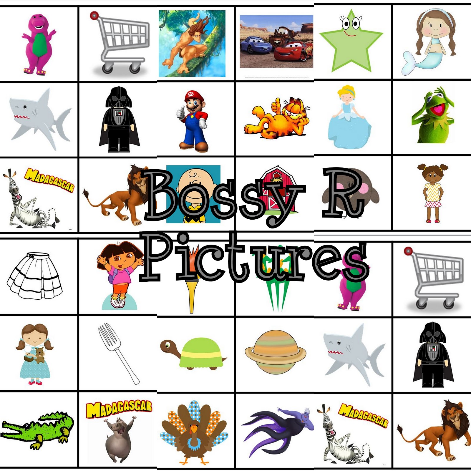 Bossy R - Classroom Freebies