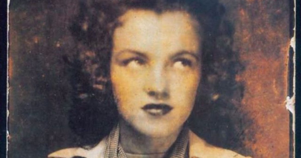 Norma Jeane Baker in a Photobooth at age 12, in 1938 ~ Vintage Everyday