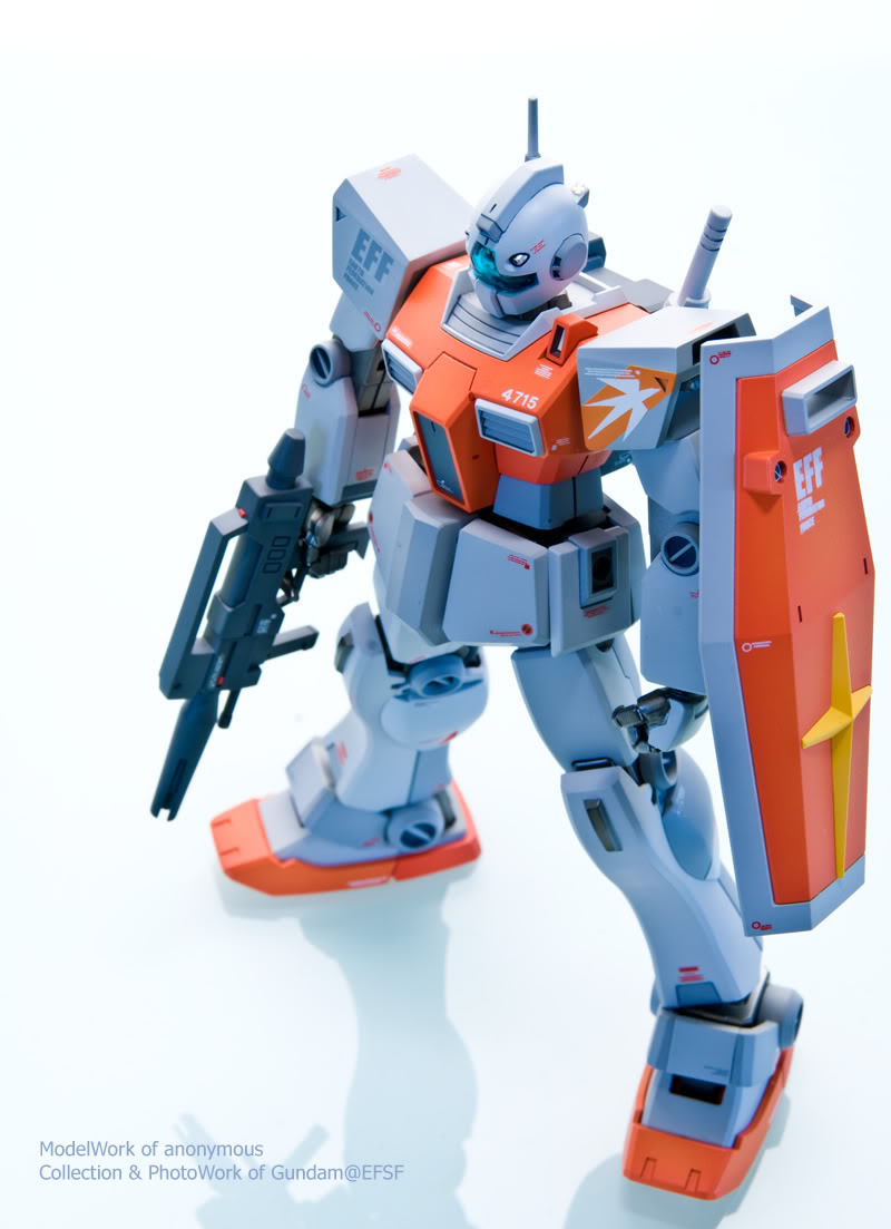 GUNDAM GUY: HGUC 1/144 GM II - Painted Build by Gundam@EFSF