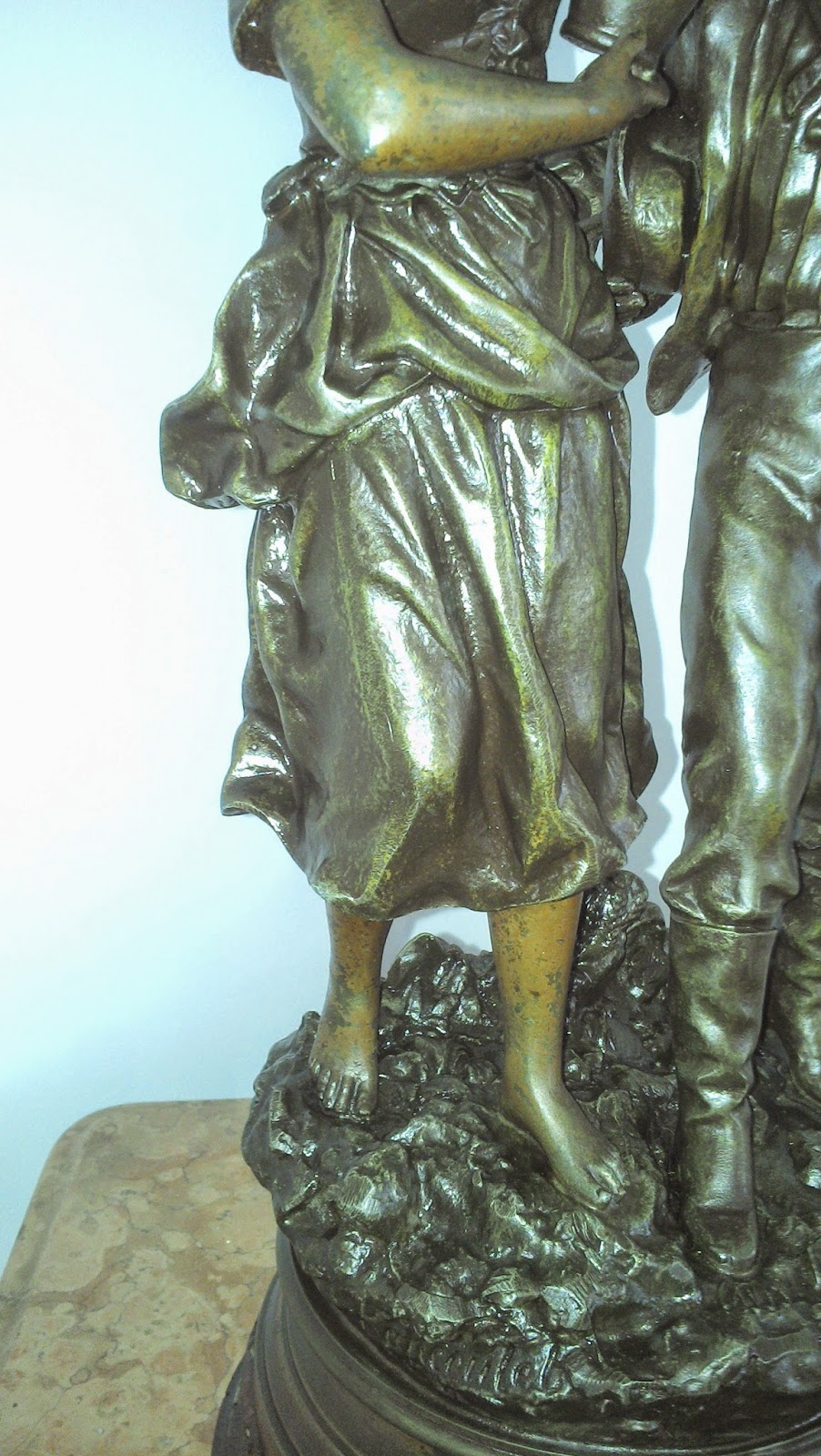 sculpture statue par rancoulet fin XIXeme début XXème. époque art ...