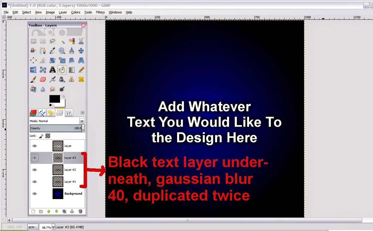 Dreams Are Made On A Blog Of Designing Writing And Imagining Gimp Tutorial Simple Gaussian