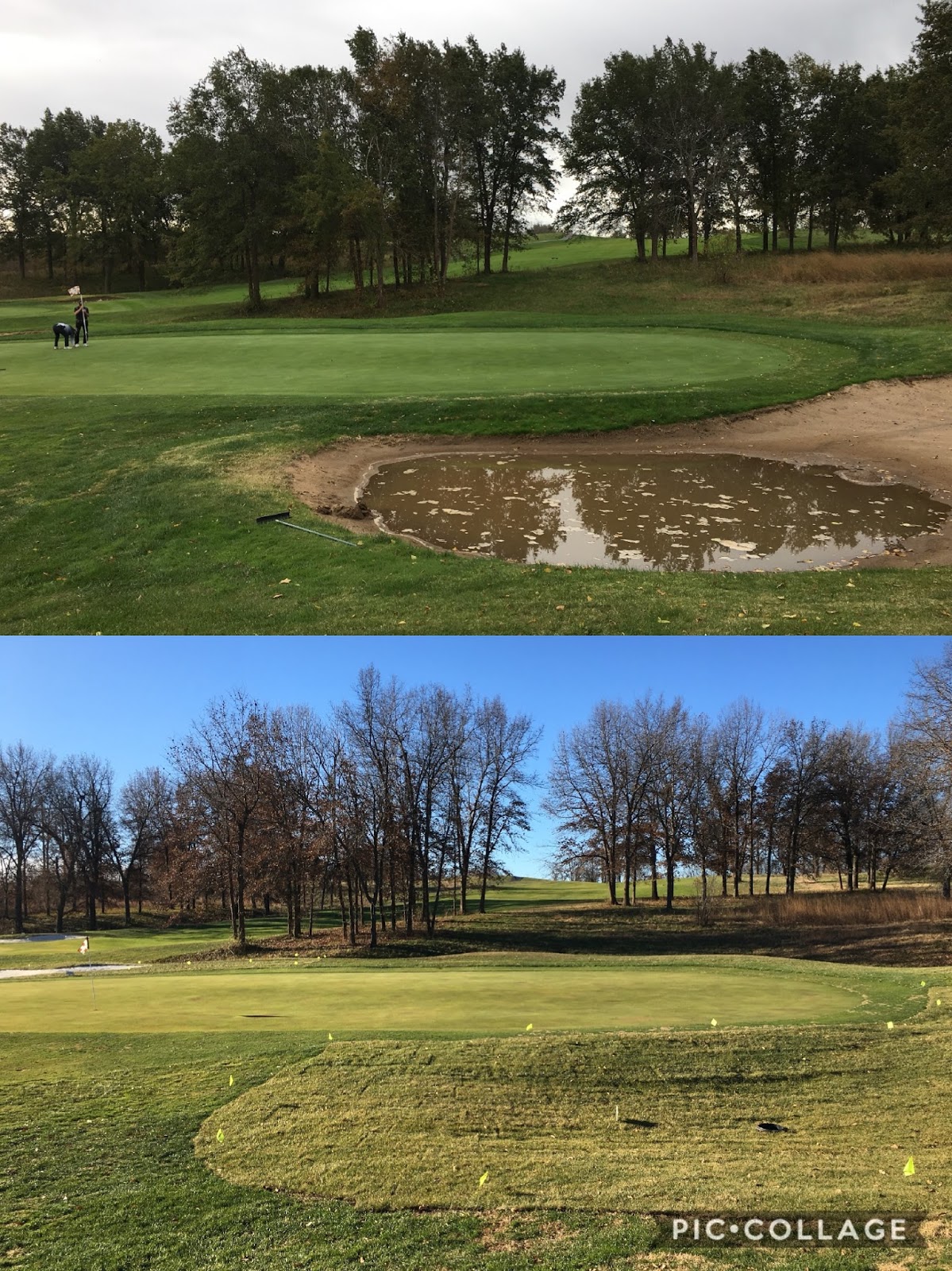 ADAMS POINTE GOLF CLUB: Bunker Project Update