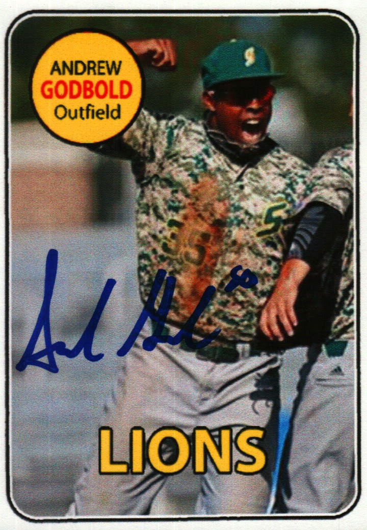 Jackson's Autographs: Andrew Godbold: OPRF Graduate, Dodgers Prospect ...