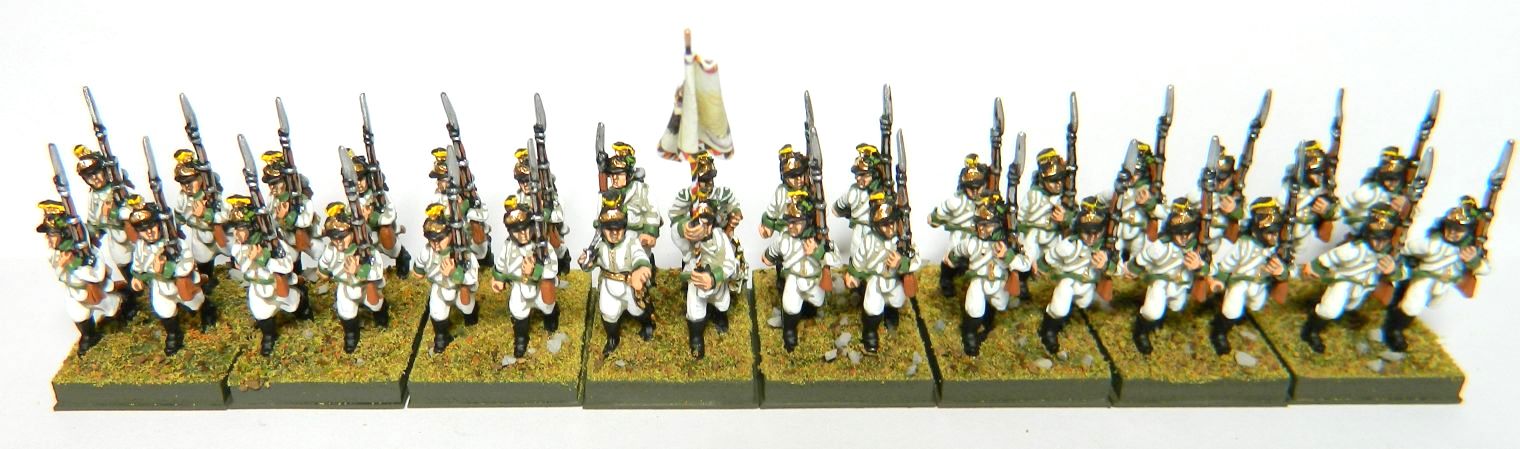 MacPhee's Miniature Men: Blue Moon 18mm Napoleonic Austrian Line Infantry