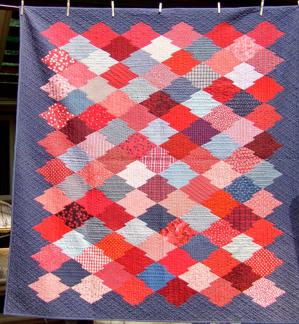 East Bay Heritage Quilter: Japanese Puzzle Quilt by Mabry Benson