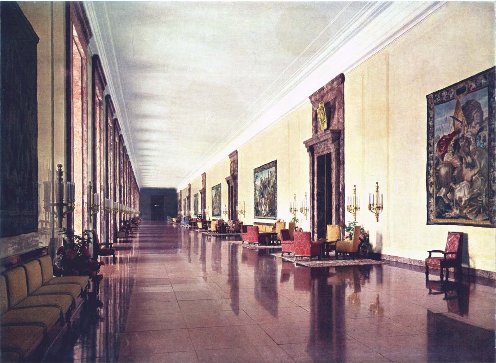 Neues Europa: The Reich in Photos – The New Reich Chancellery in Berlin ...