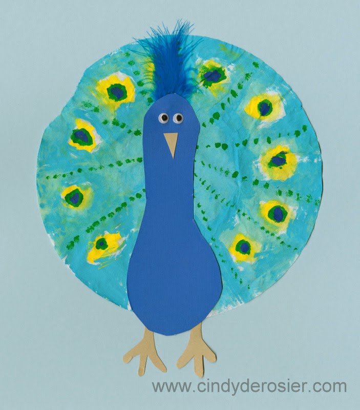 Cindy deRosier: My Creative Life: The Cursive Project: Peacock