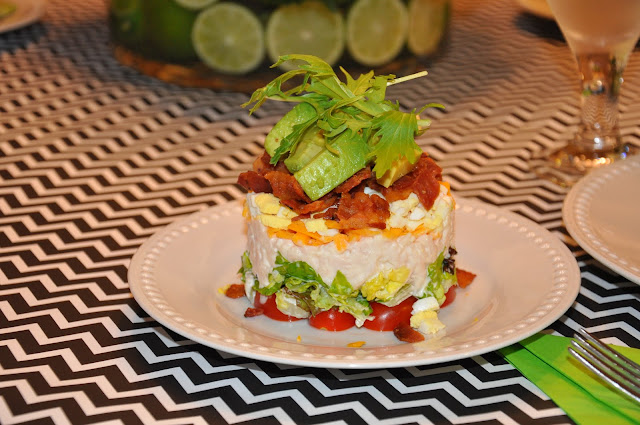 The Changeable Table: Stacked Cobb Salad