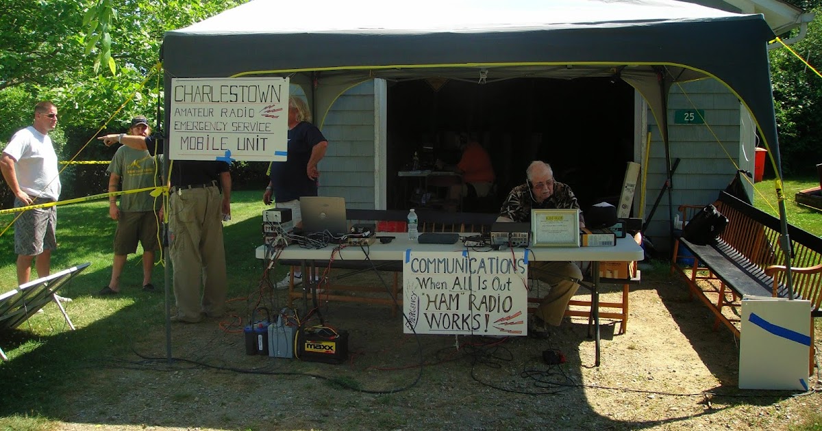 Progressive Charlestown: Visit our ham radio field day on Saturday