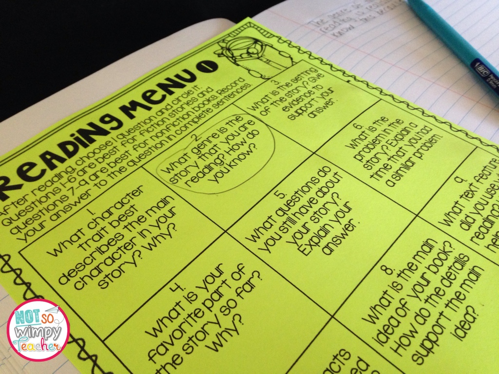 5 Tips for Teaching Students to Respond to Text - Not So Wimpy Teacher