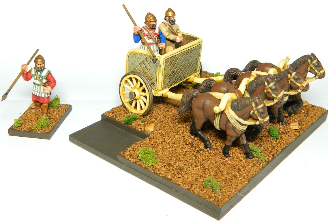MacPhee's Miniature Men: 28mm Carthaginian Chariots