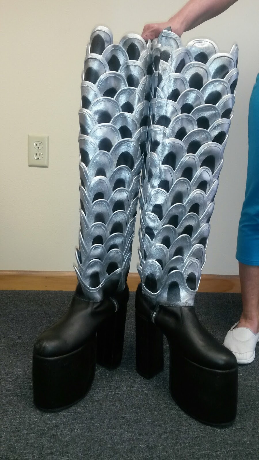 Kiss Costumes And Boots More Custom Kiss Boots Going Out Daily
