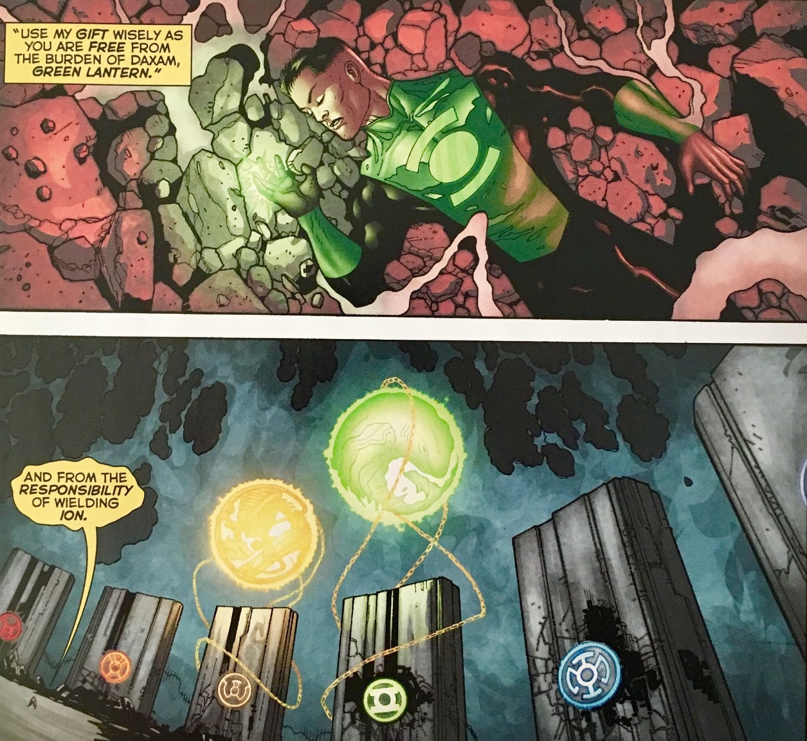 Green Lantern Entities