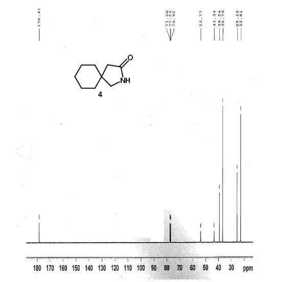 ORGANIC SPECTROSCOPY INTERNATIONAL: Gabapentin Lactam (2-Aza-spiro[4,5 ...