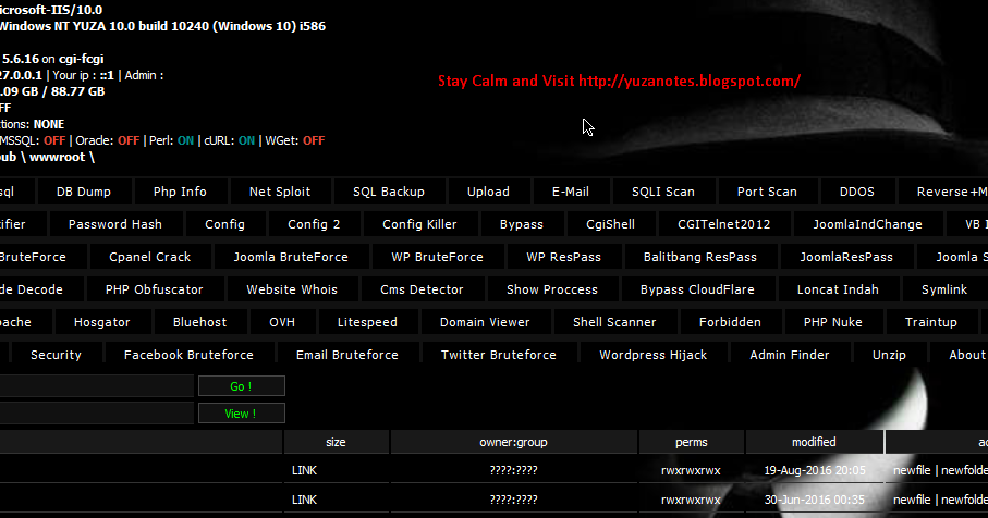 Info Web Shell Detector