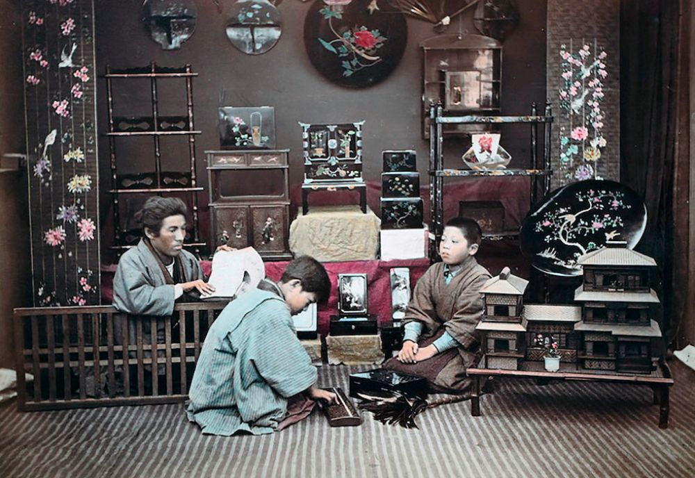 36 Stunning Hand Colored Photographs That Capture Everyday Life in ...