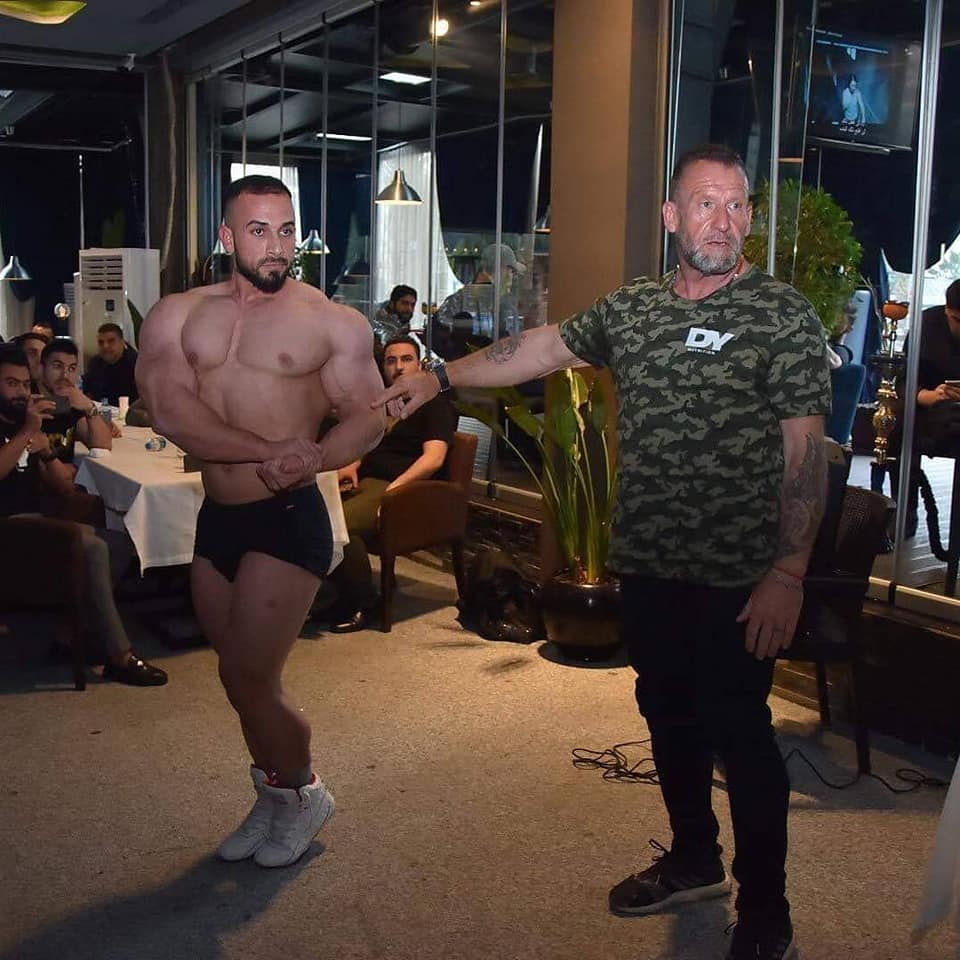 world bodybuilders pictures: iraqi bodybuilder saad shaaban from erbil city