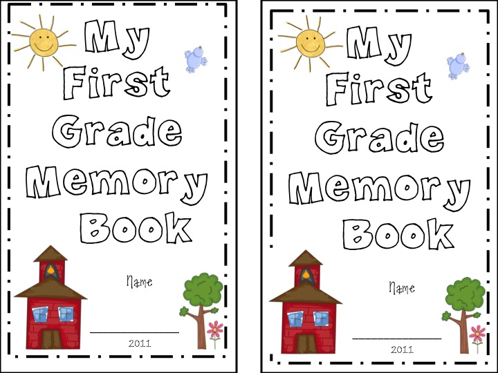 First Grade Fanatics: First Grade Memory Book Give Away