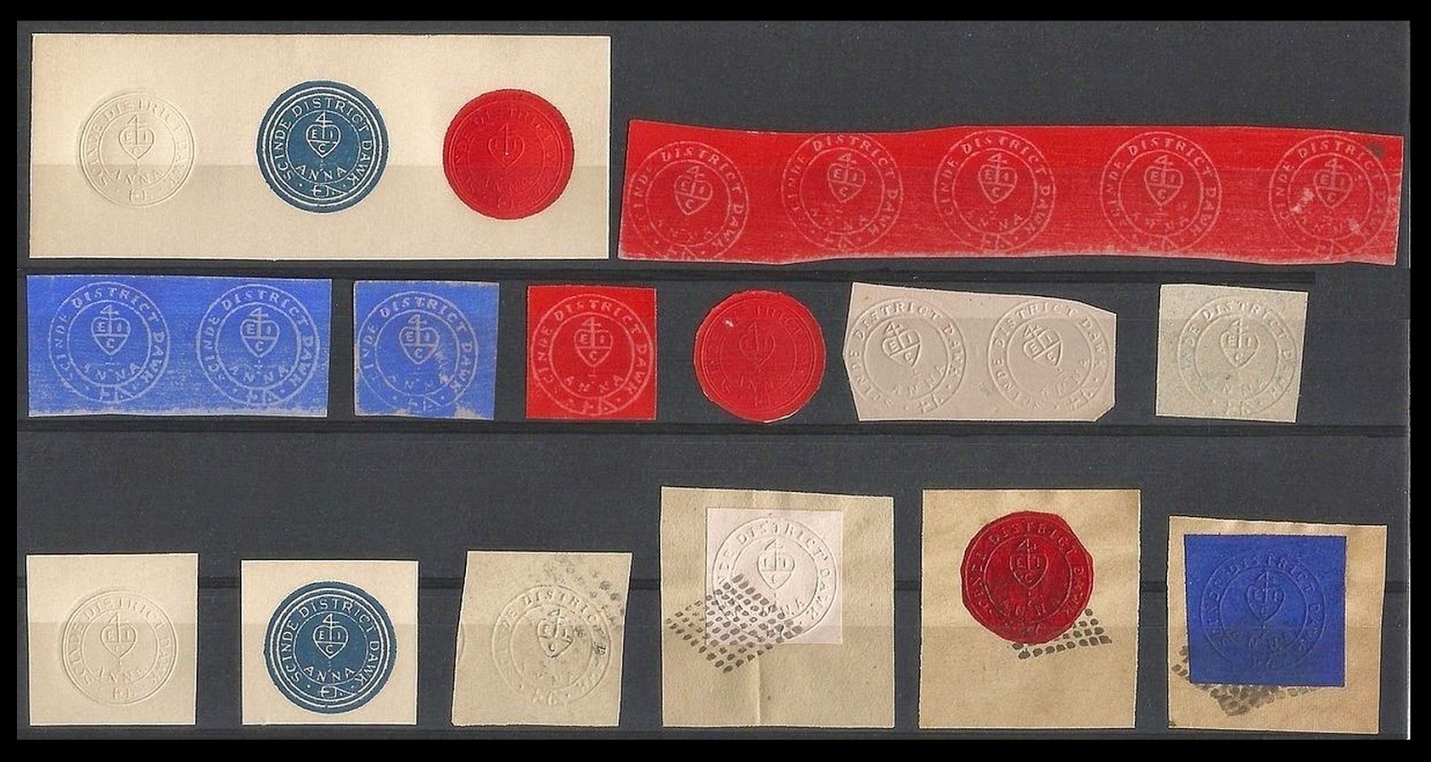 GANDHI STAMPS CLUB: Scinde Dawk - Postal History - First postage stamp ...