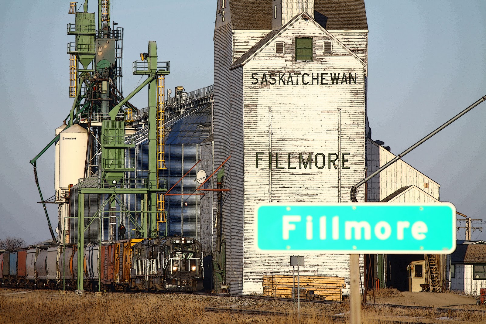 Peter's Photo Odyssey: Image of Saskatchewan.. Grain Elevators ...