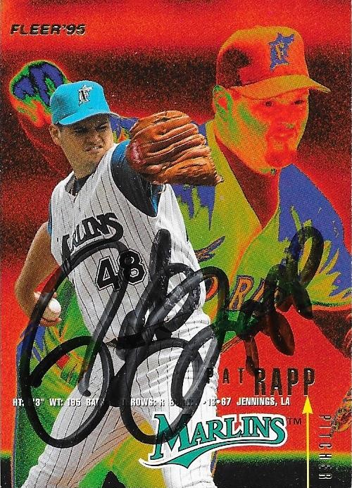 foul bunt: TTM Success - Pat Rapp