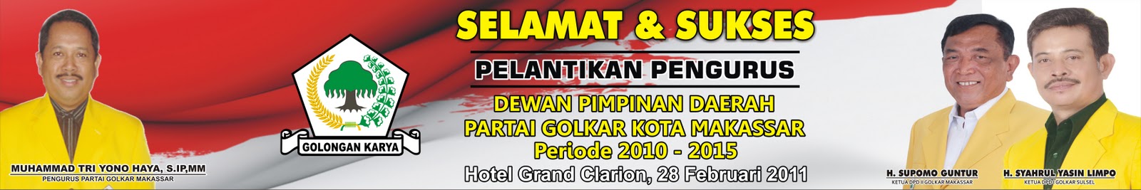 Terpopuler 30+ Spanduk Pelantikan Pengurus